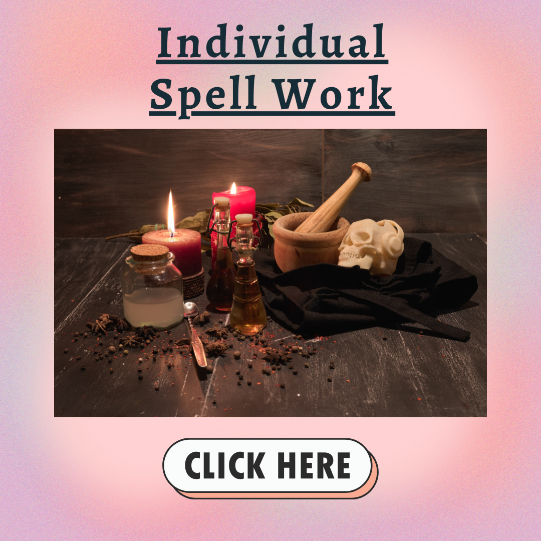 Individual spell work – Vic Andrea - Psychic/Medium